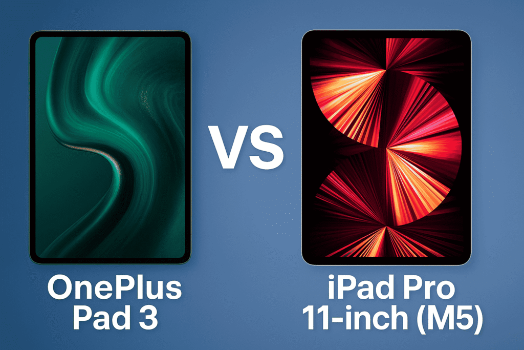 OnePlus Pad 3 vs iPad Pro 11-inch M5: The 2025 Premium Tablet Showdown ...